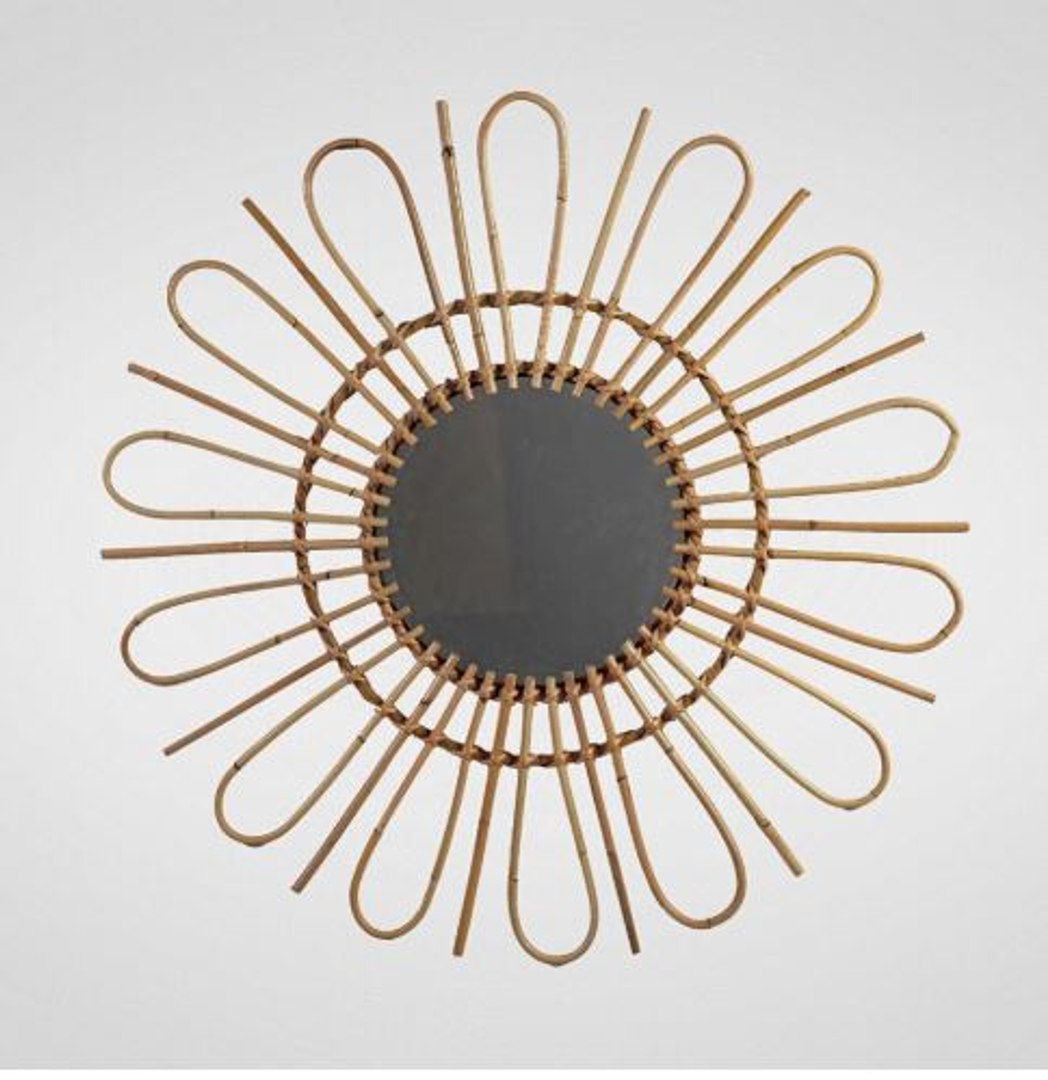 3D Model Mirror Rattan - TurboSquid 1604773