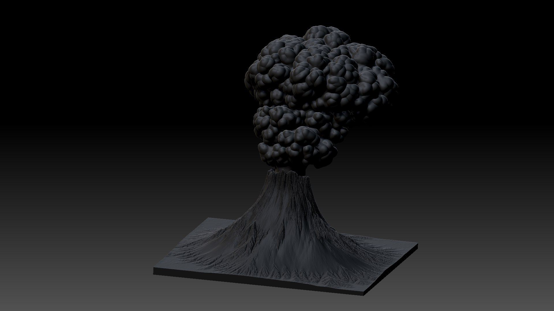 Volcano 3D Model - TurboSquid 1724288