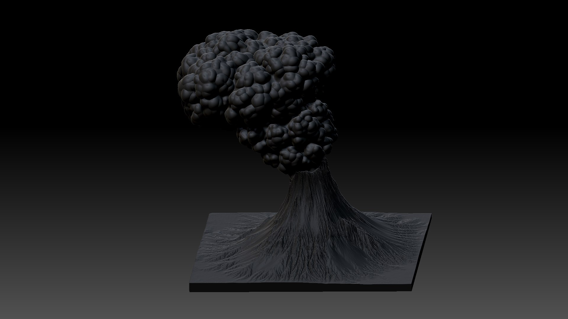 Volcano 3D Model - TurboSquid 1724288