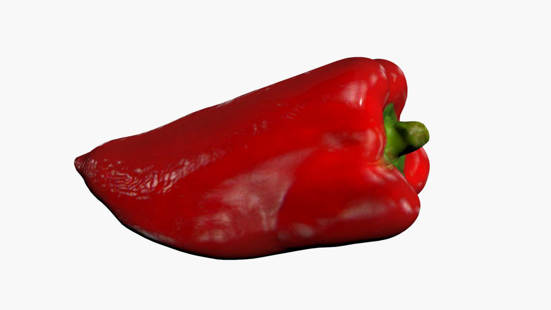 Red Pepper 3D Scan High Quality 3D - TurboSquid 1747195