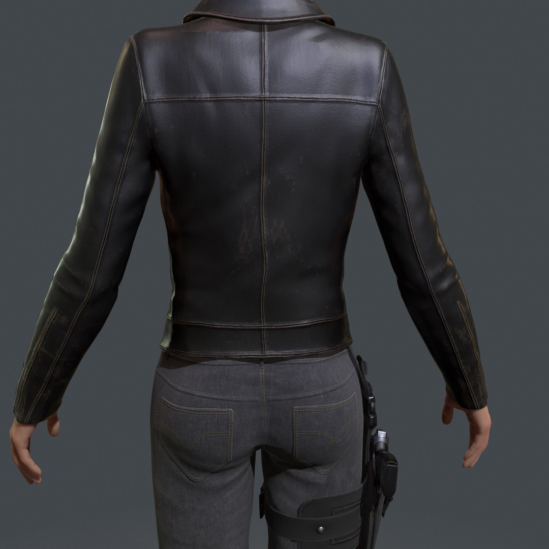3D female agent ready model - TurboSquid 1234100