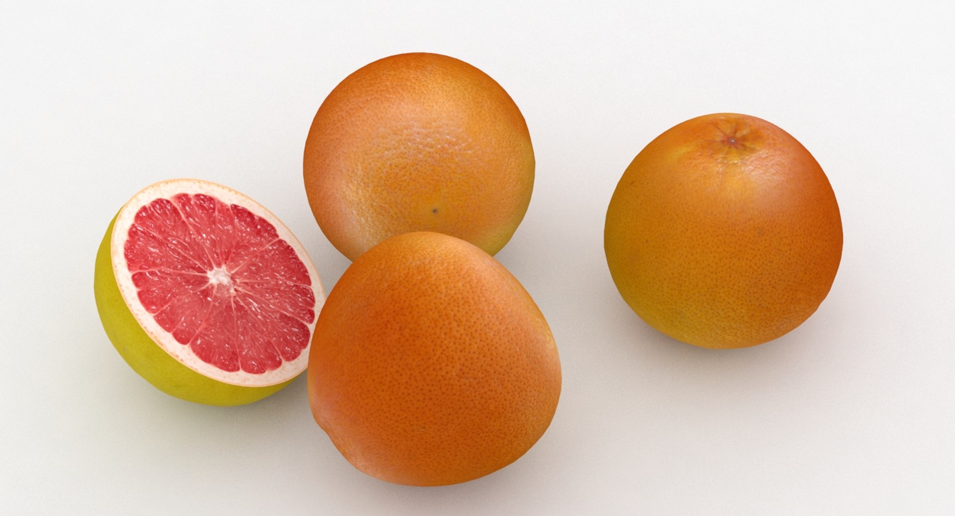 Fruit Grapefruit 3D Model - TurboSquid 1198426