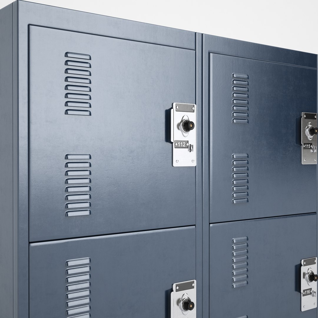 3D Deployable Storage Lockers Model - TurboSquid 1435539