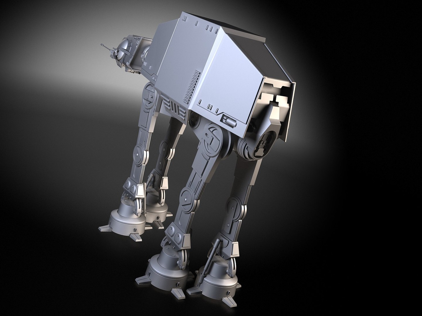 3d at-at model