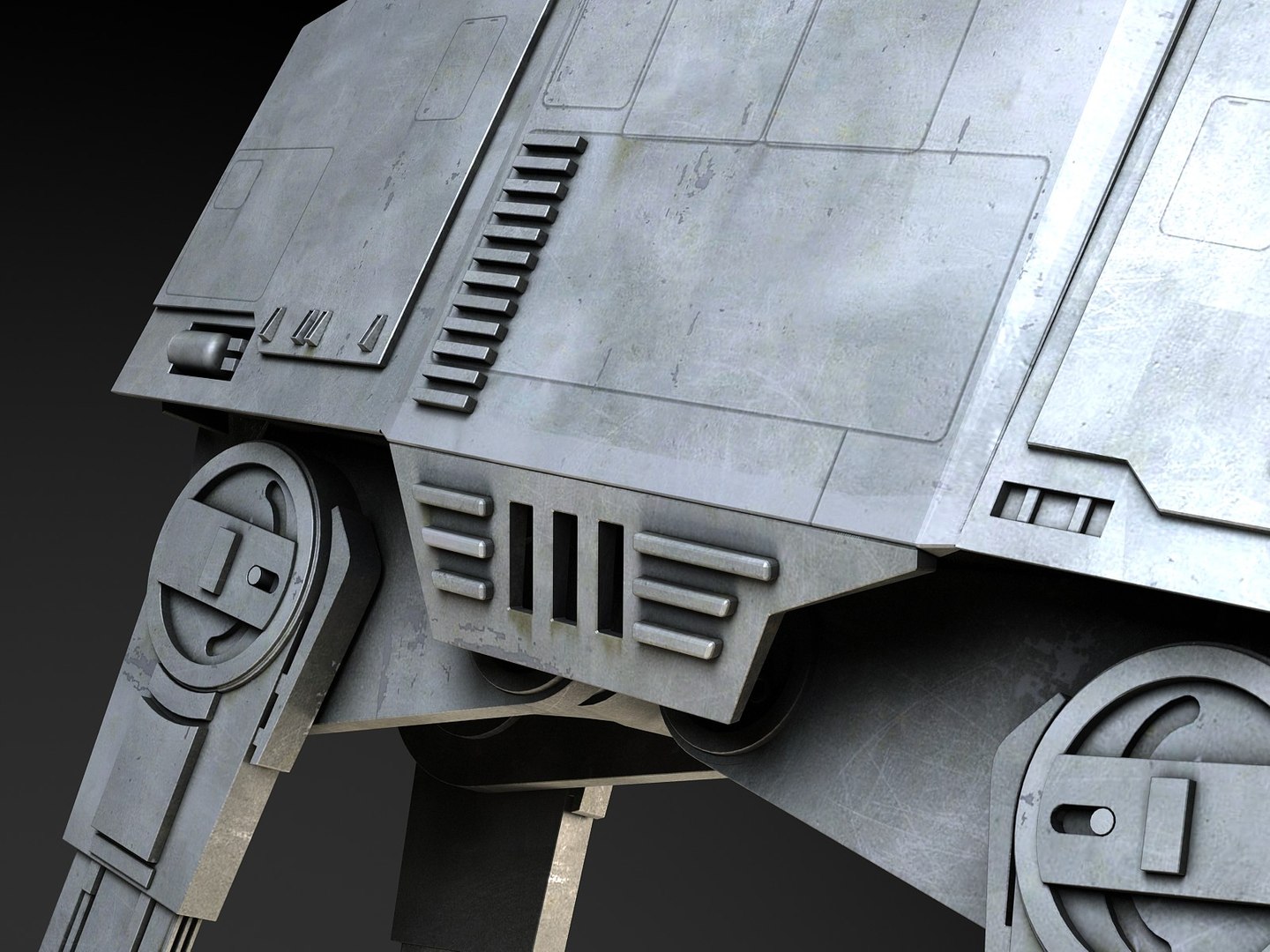 3d at-at model