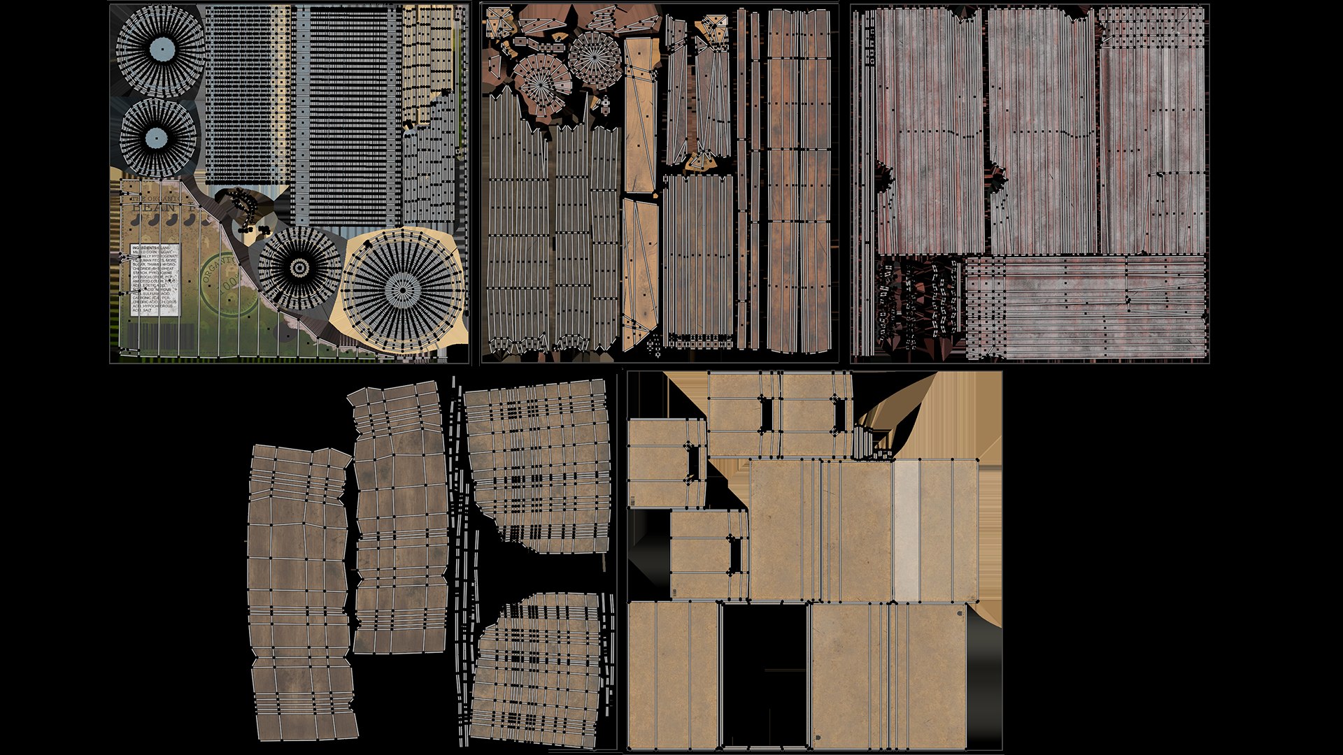 3D Model Apocalypse Shelter Survival Pack - TurboSquid 1806299