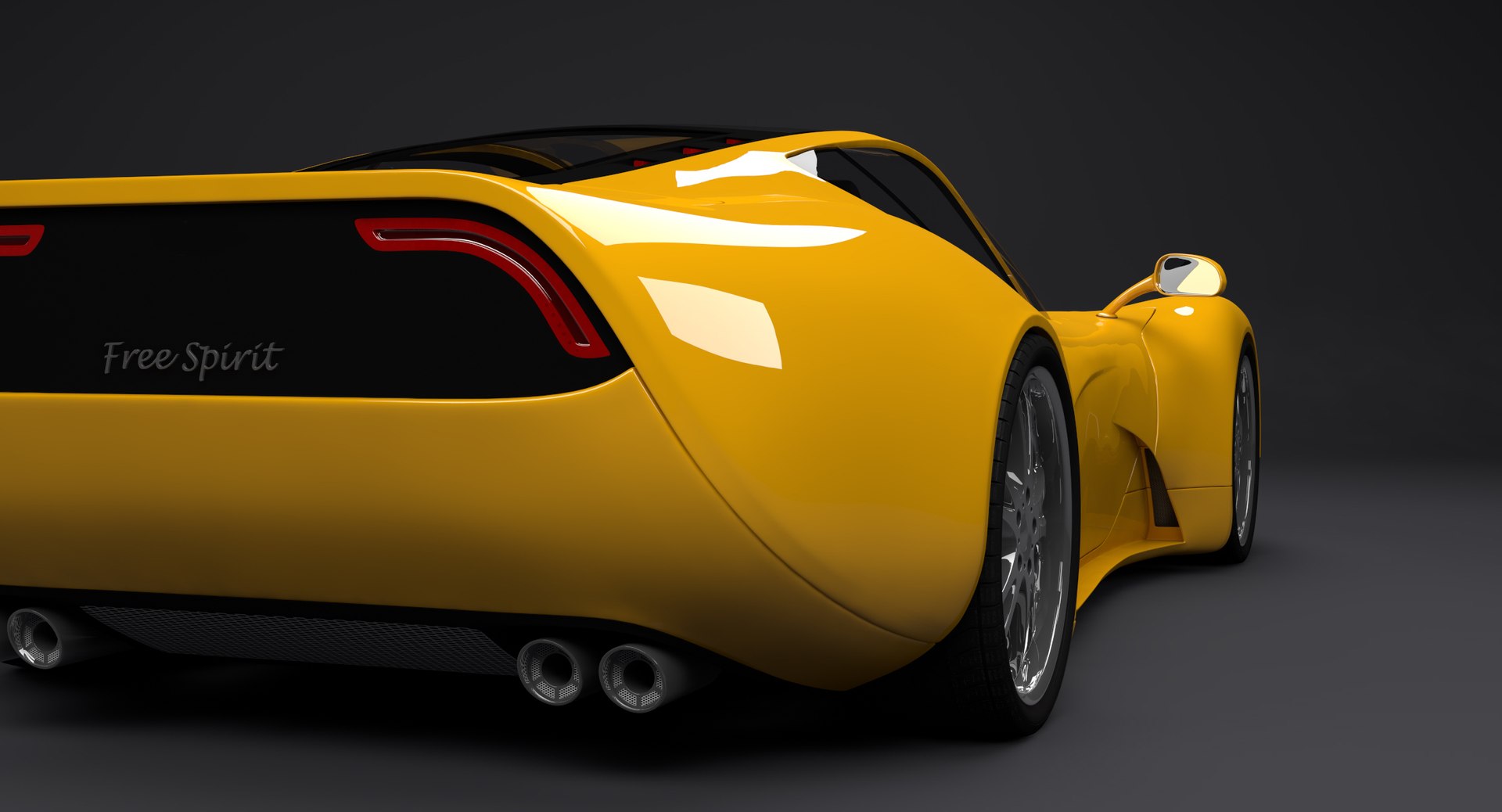 Concept Car 3d Model