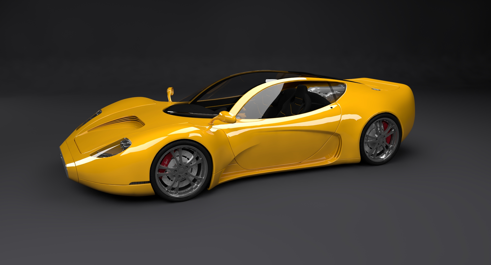 Concept Car 3d Model