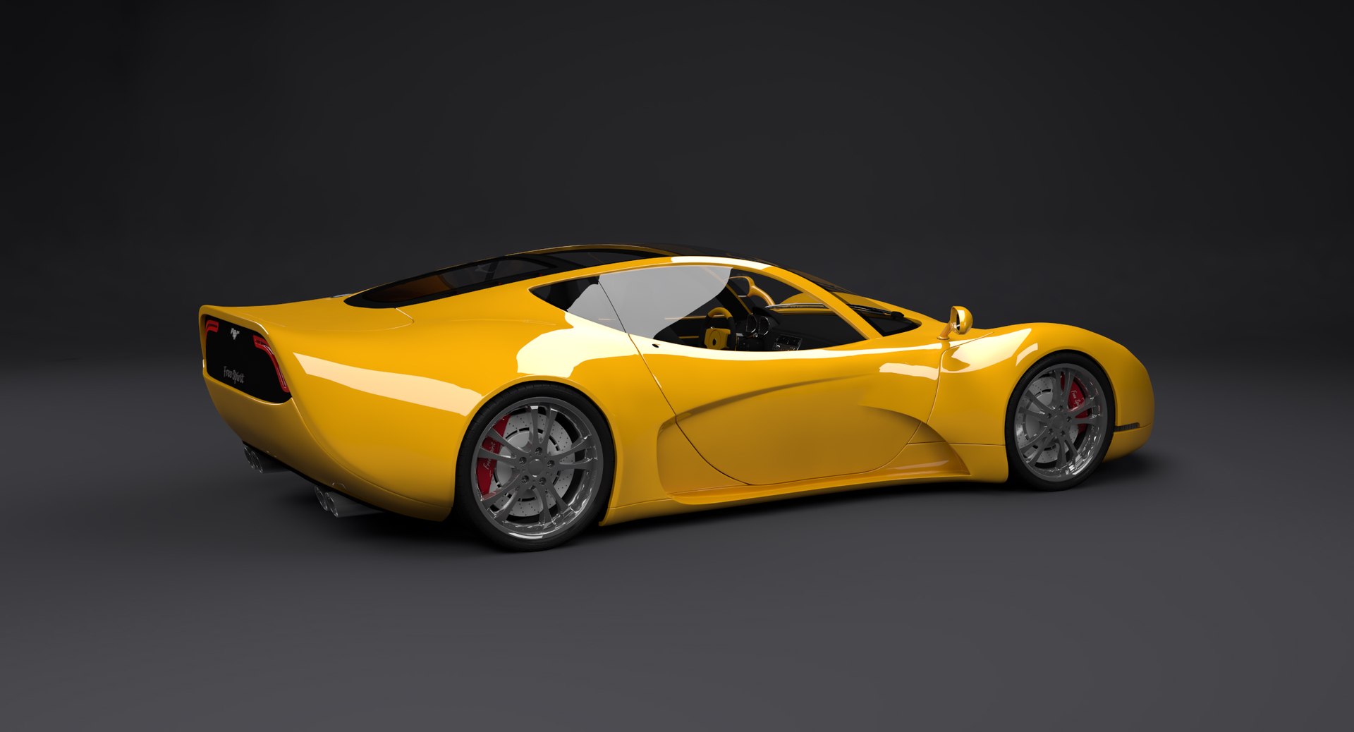 Concept Car 3d Model