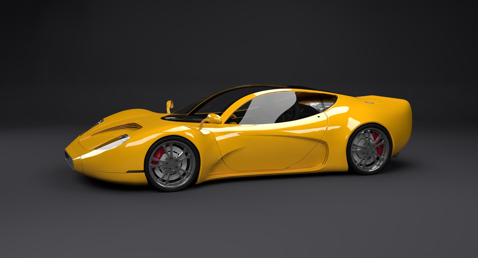 Concept Car 3d Model
