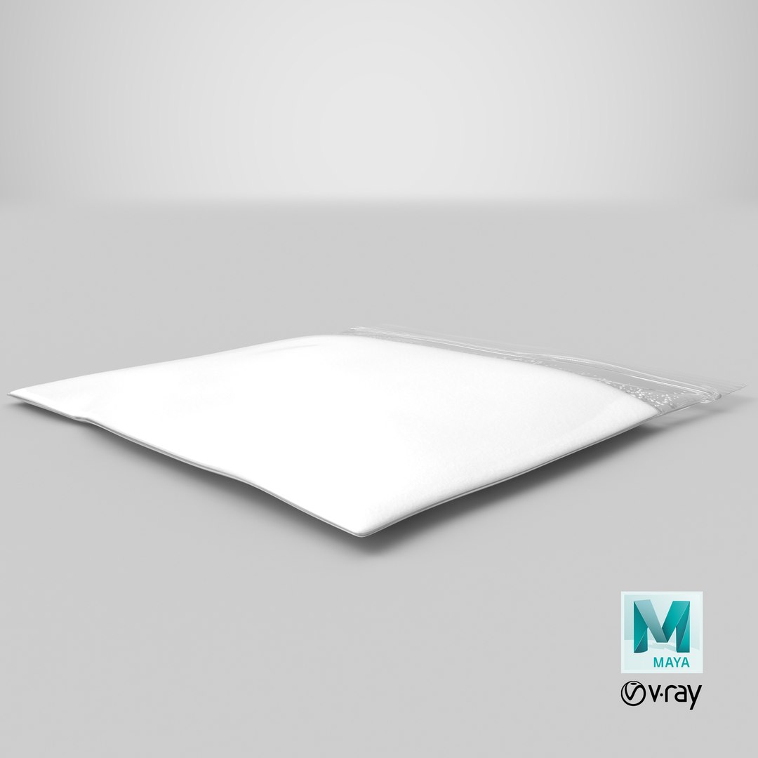 Small drug baggie heroin 3D - TurboSquid 1159502