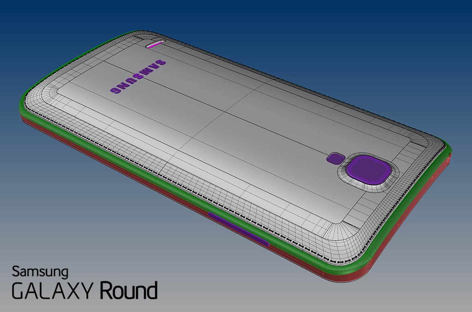 3d model black galaxy gear