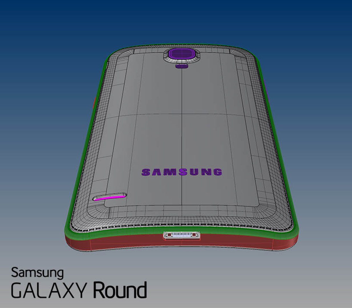 3d model black galaxy gear