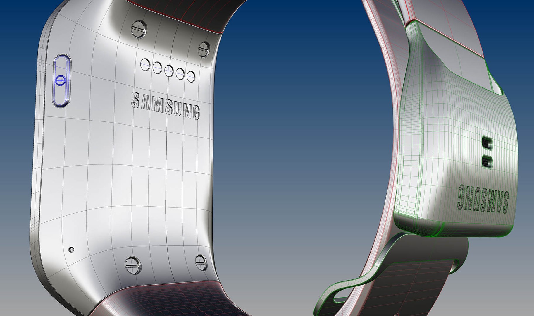 3d model black galaxy gear