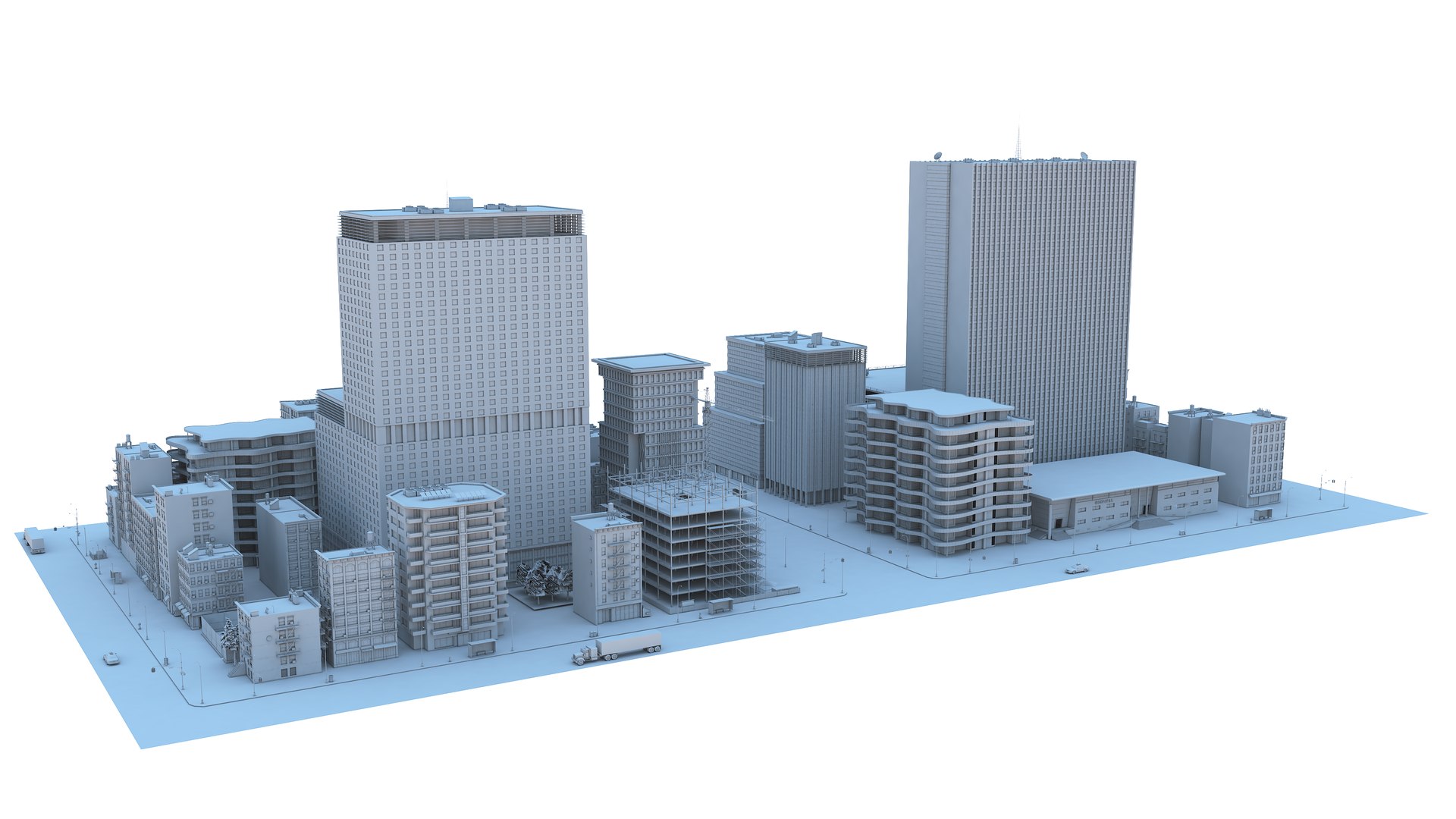 3D Model City Tree - TurboSquid 1588814