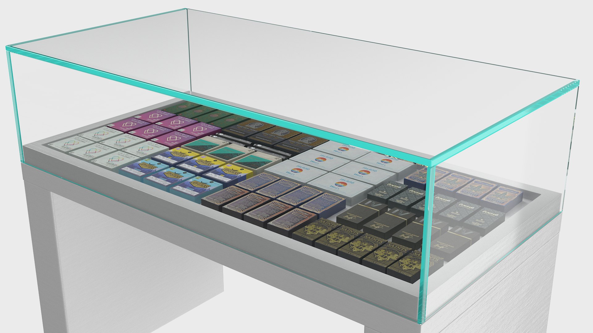 3D Model Cannabis Preroll Joints Display - TurboSquid 1530404