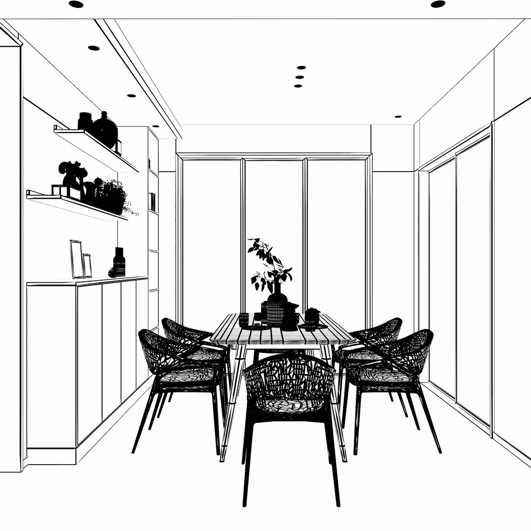 3D Modern Restaurants - TurboSquid 2246394