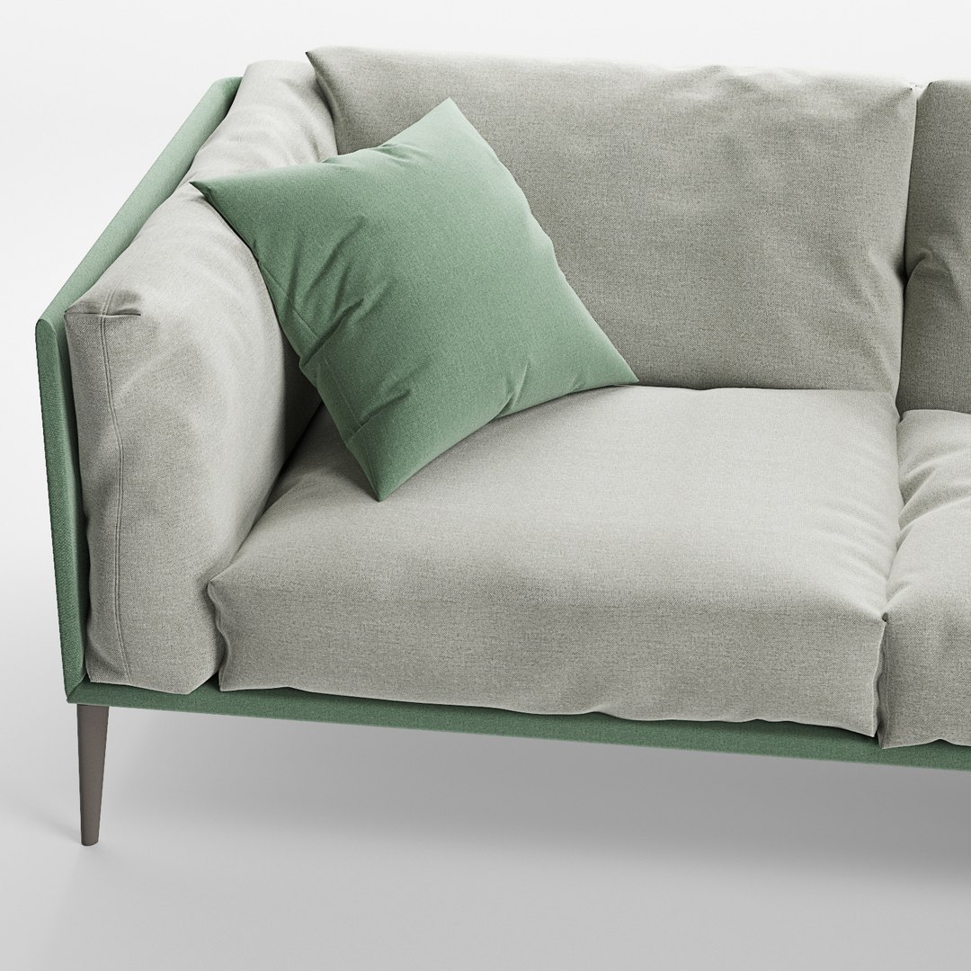 Novamobili Kubi Sofa Chaise Model - TurboSquid 1536703