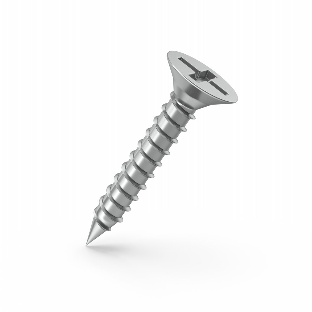 Screw 3D Model - TurboSquid 2150598