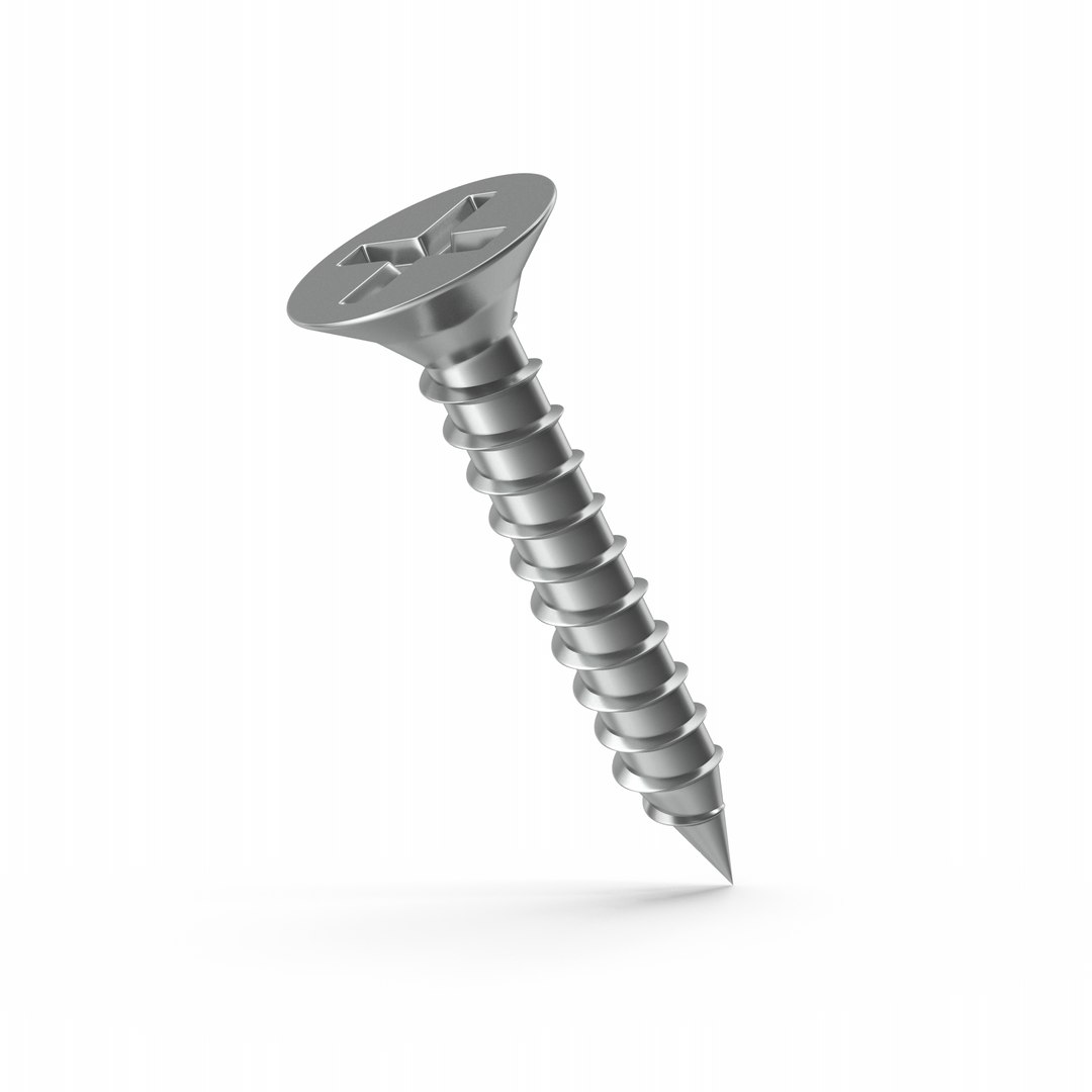 Screw 3D Model - TurboSquid 2150598