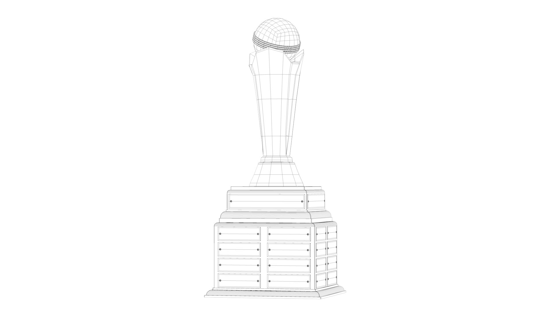 ICC Champions Trophy 2025 3D - TurboSquid 2338049