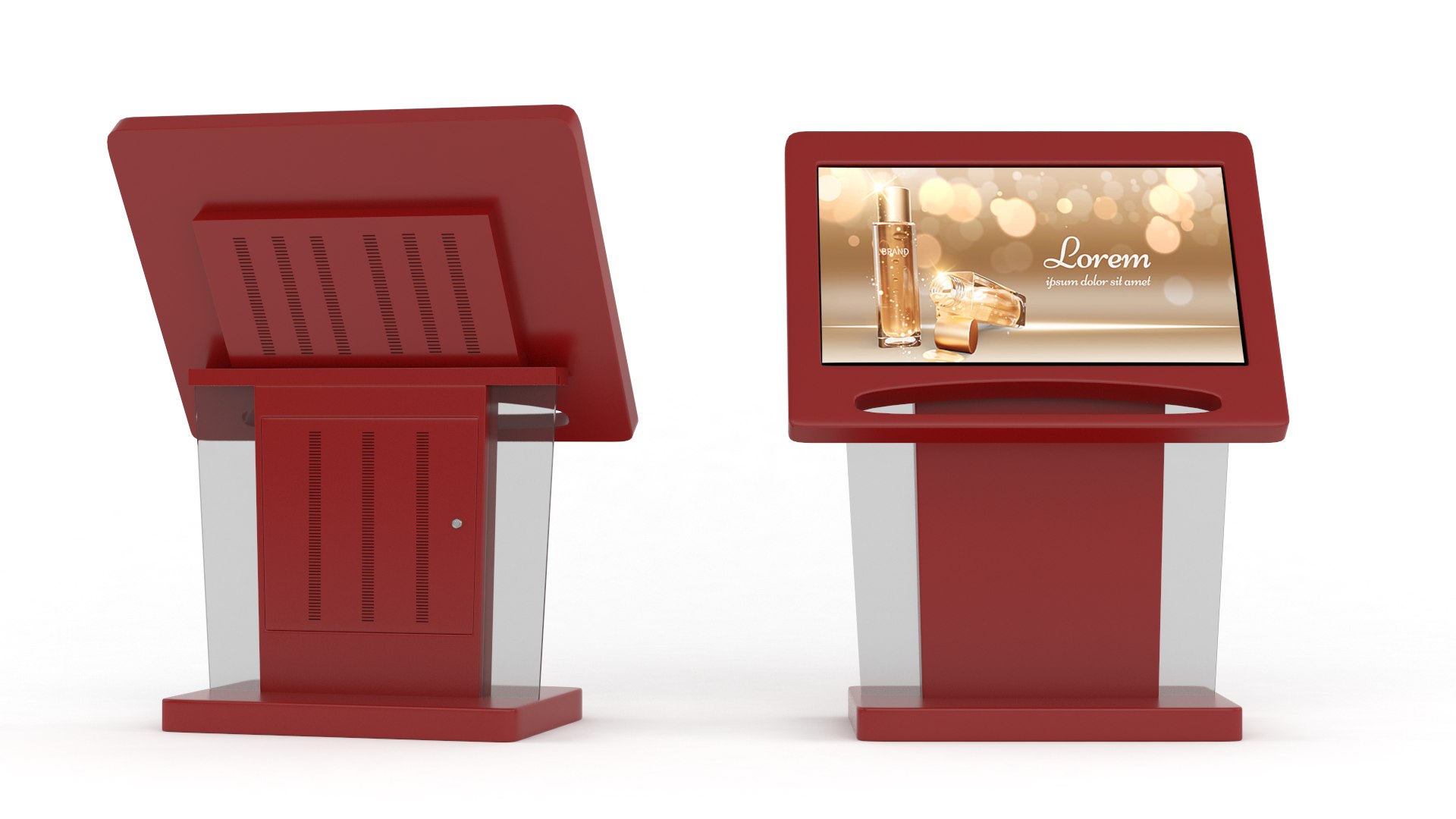 Electronic Kiosk 3D Model - TurboSquid 2242323