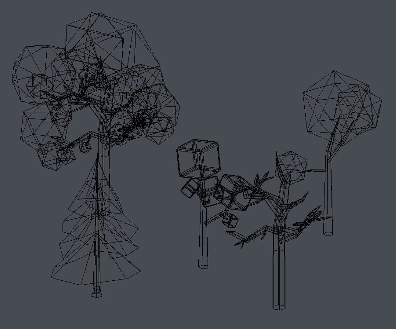Trees Pack Model - TurboSquid 1361836