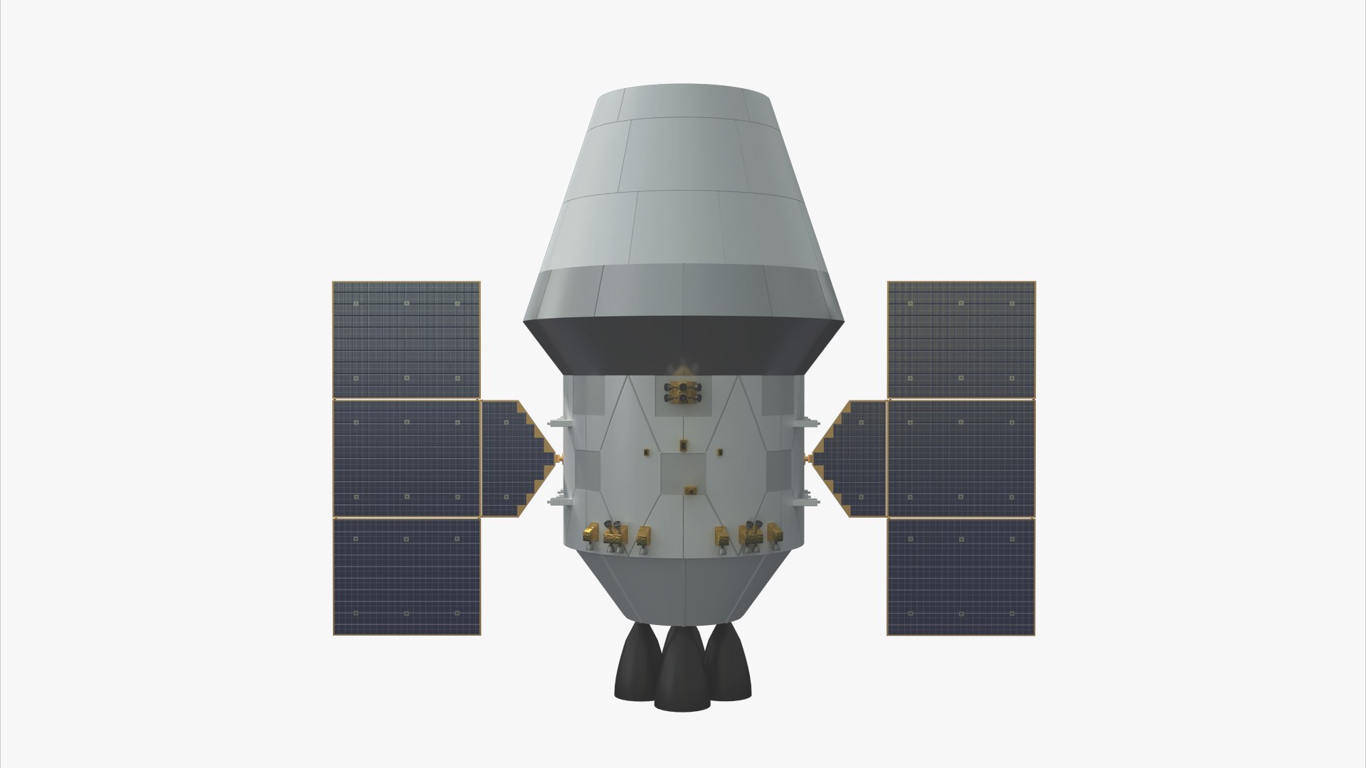 3D Chinese New Generation Manned Spacecraft - TurboSquid 2129968
