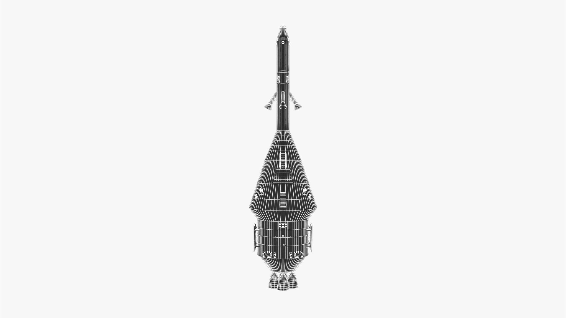 3D Chinese New Generation Manned Spacecraft - TurboSquid 2129968