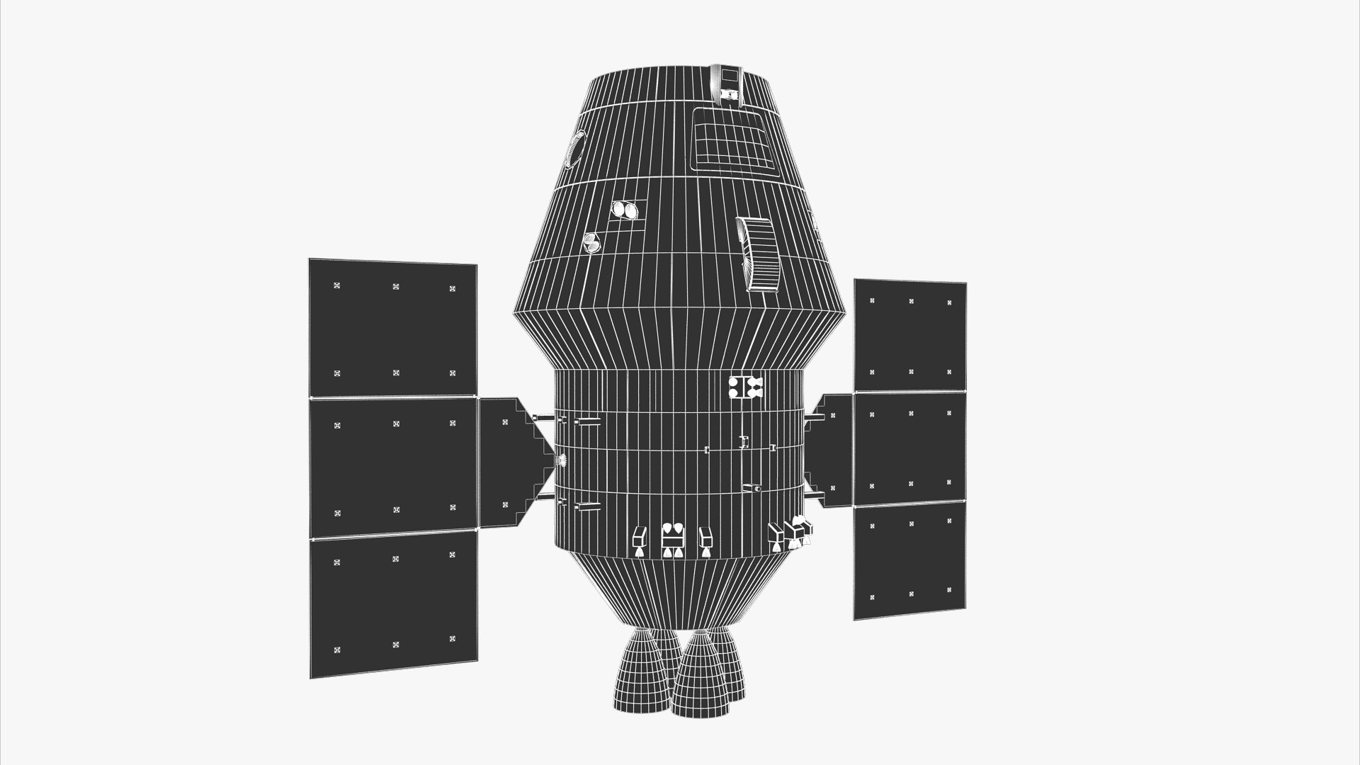 3D Chinese New Generation Manned Spacecraft - TurboSquid 2129968
