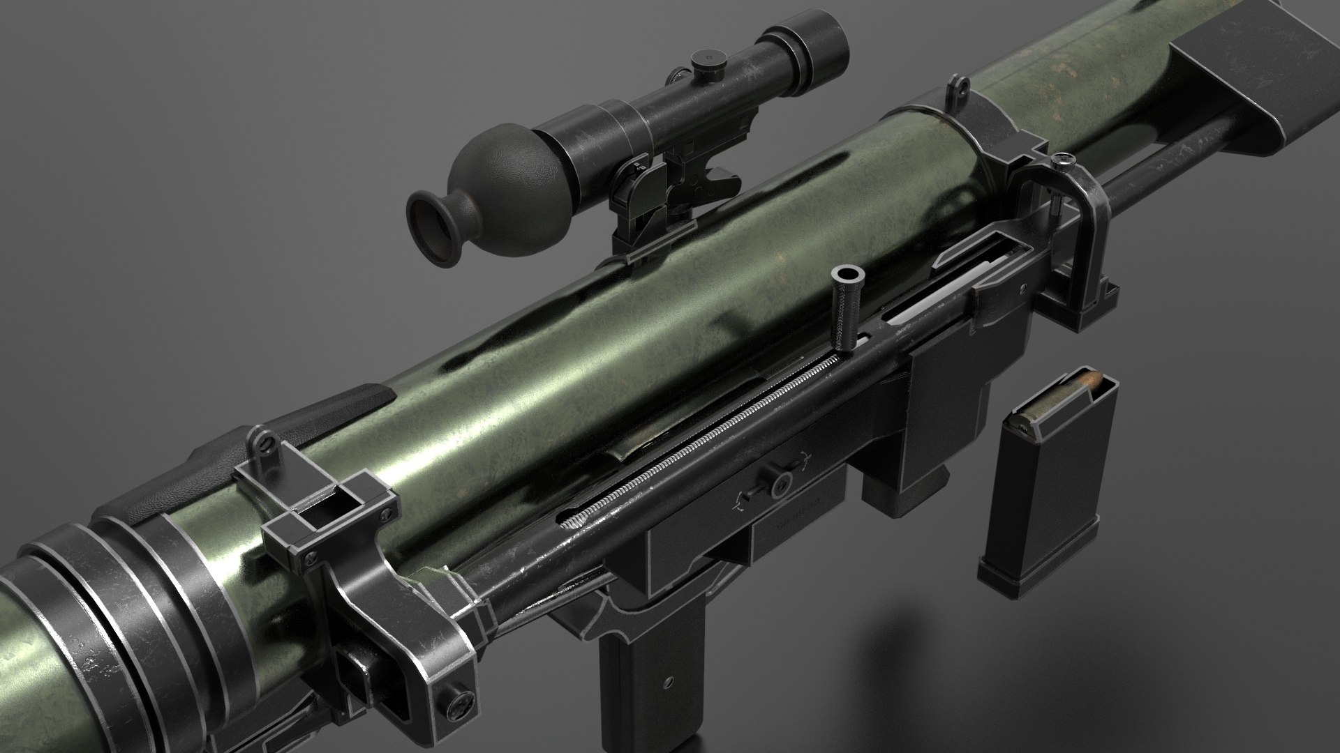 Mk153 SMAW Rocket Launchers Fps-Tps Model - TurboSquid 2405873