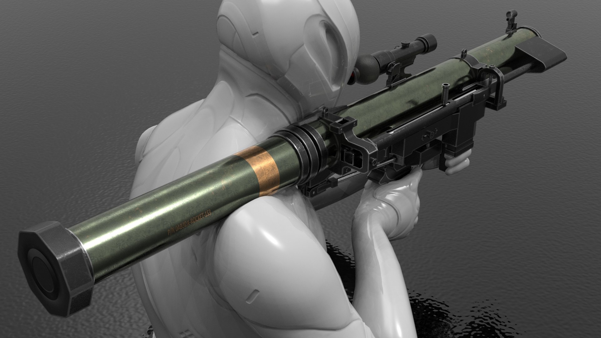 Mk153 SMAW Rocket Launchers Fps-Tps Model - TurboSquid 2405873