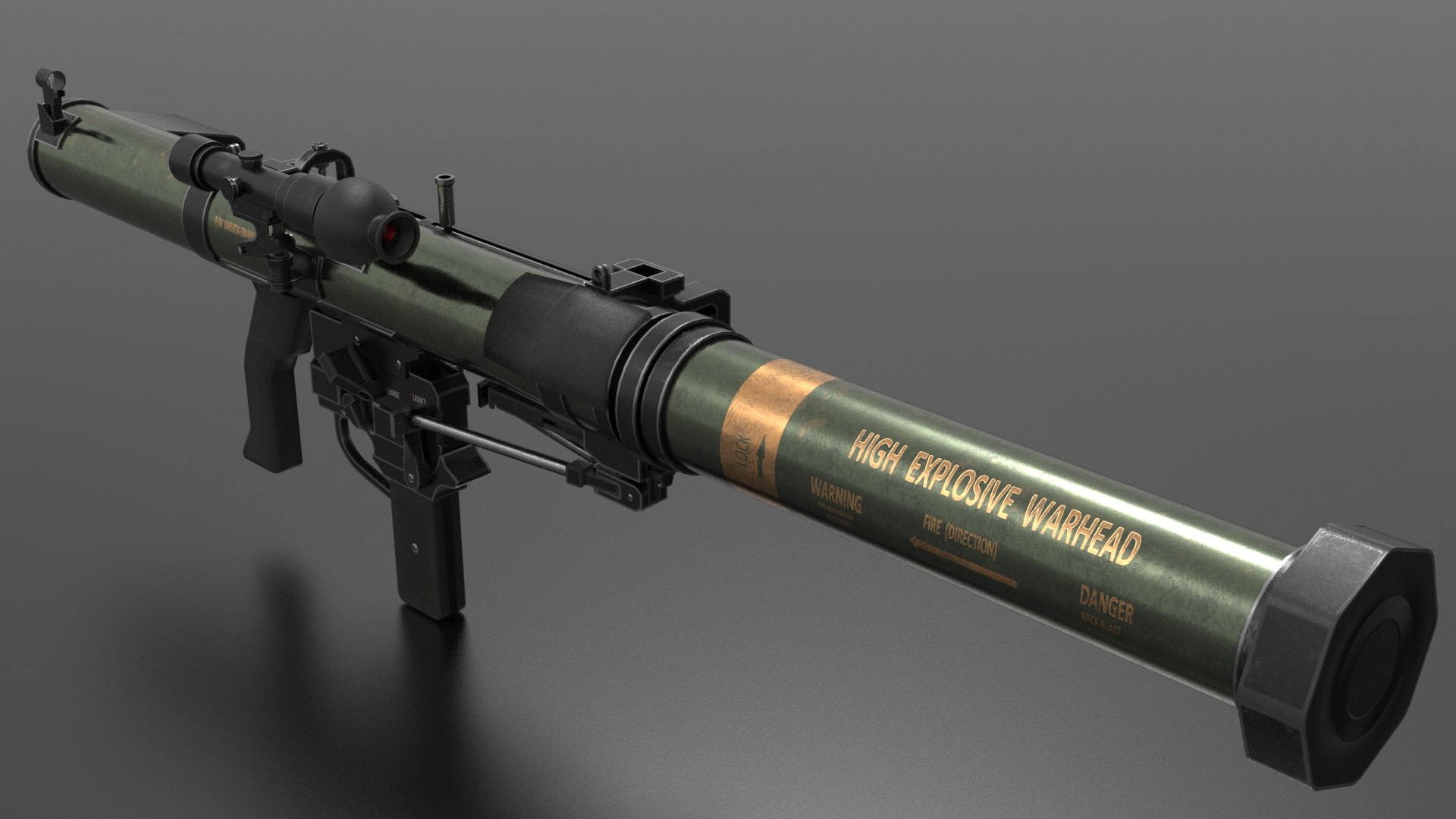 Mk153 SMAW Rocket Launchers Fps-Tps Model - TurboSquid 2405873