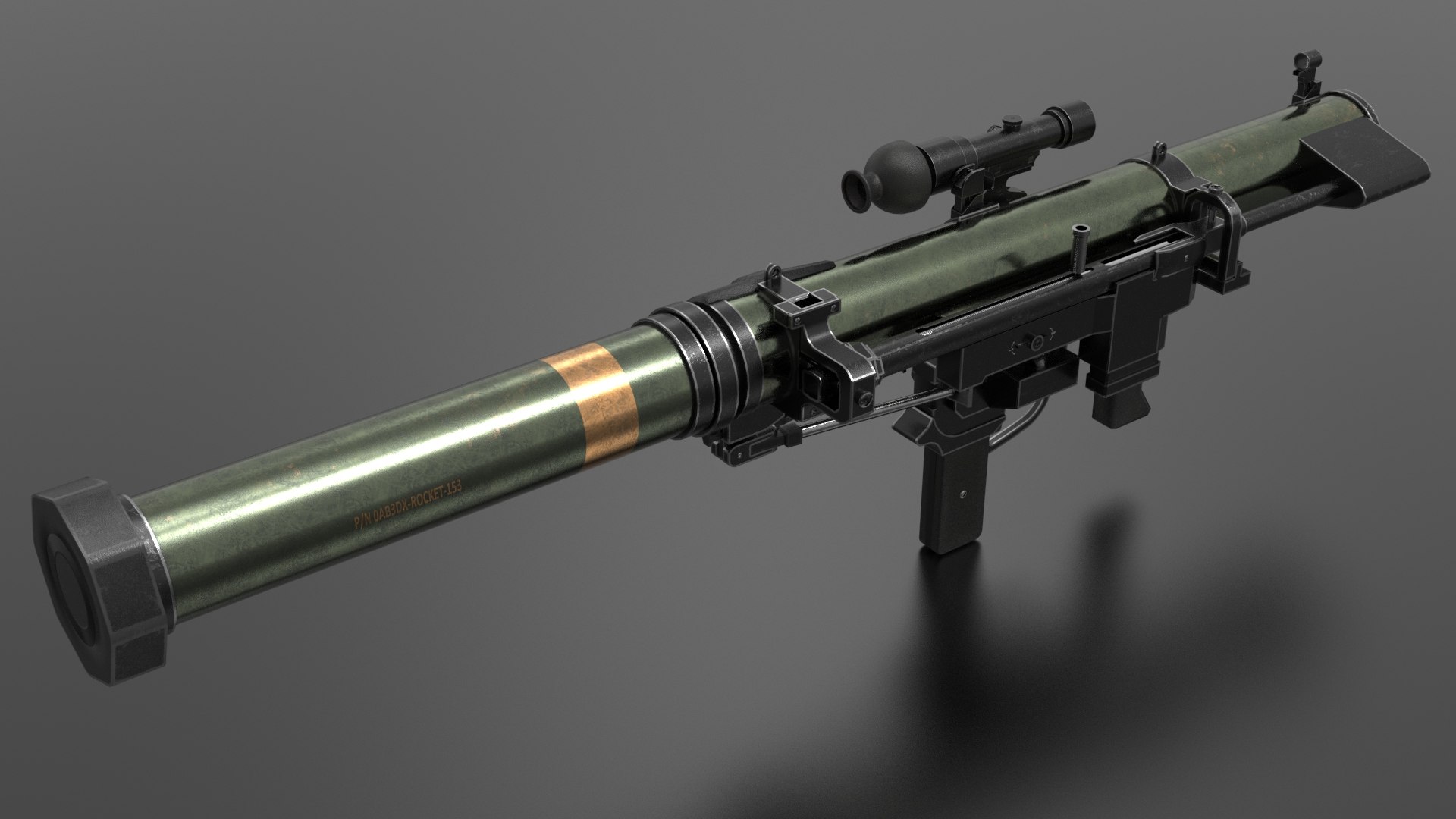 Mk153 SMAW Rocket Launchers Fps-Tps Model - TurboSquid 2405873