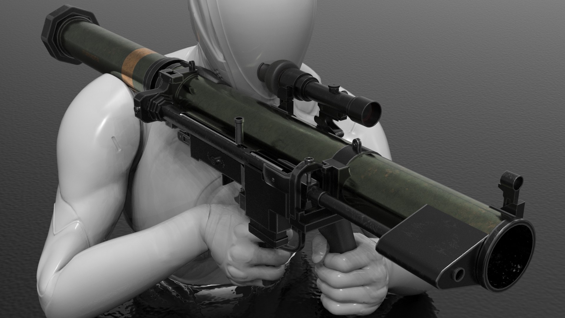 Mk153 SMAW Rocket Launchers Fps-Tps Model - TurboSquid 2405873