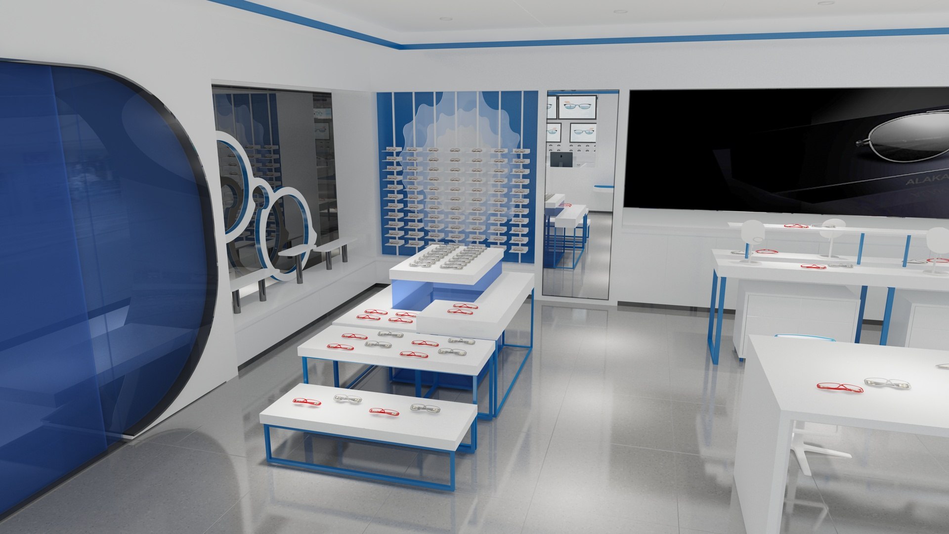 Optical Store Interior 3 3D Model - TurboSquid 2128991