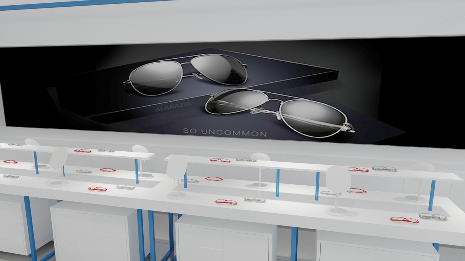 Optical Store Interior 3 3D model - TurboSquid 2128991