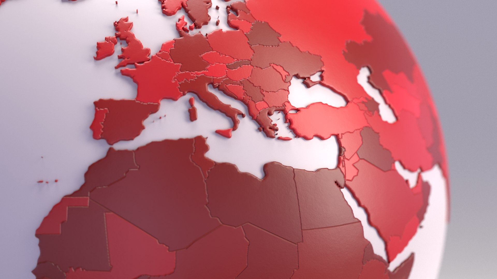 3D Model Geopolitical World - TurboSquid 1564462