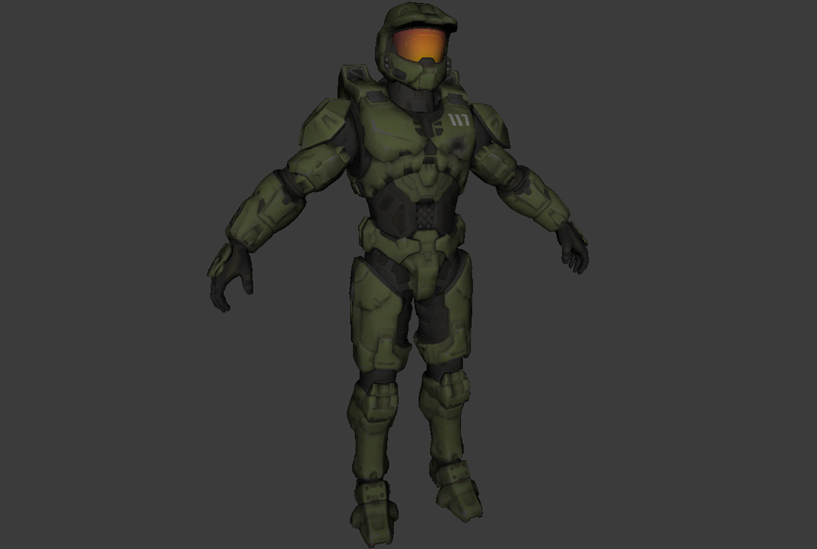Master chief 3D model - TurboSquid 1688558