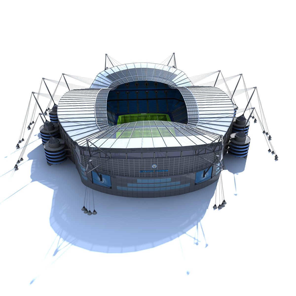 modelo 3d ESTADIO ETIHAD - TurboSquid 1965277