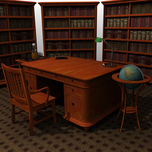 Animated Desk 3D Models for Download | TurboSquid