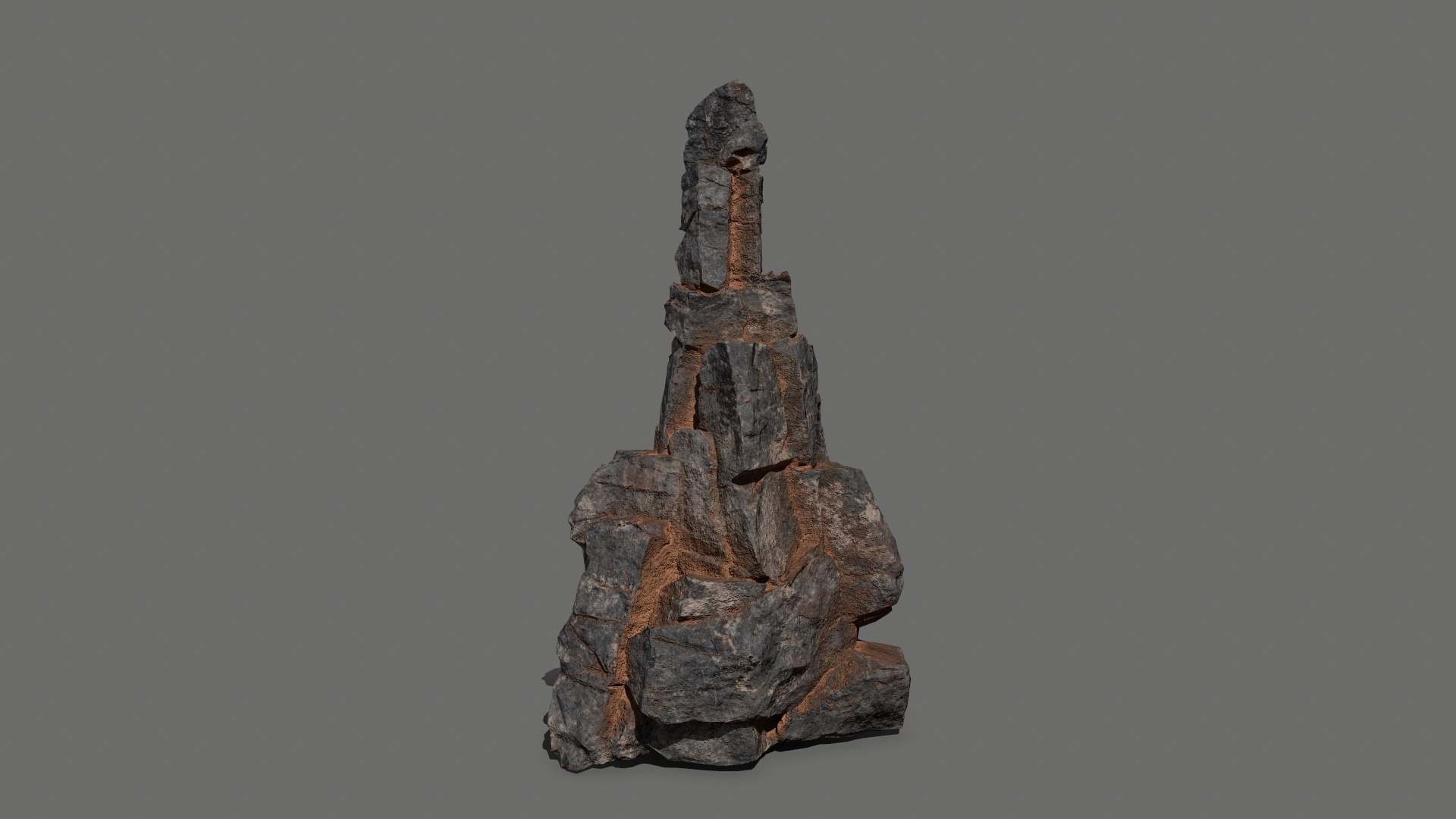 3D cliff rocks - TurboSquid 2138813