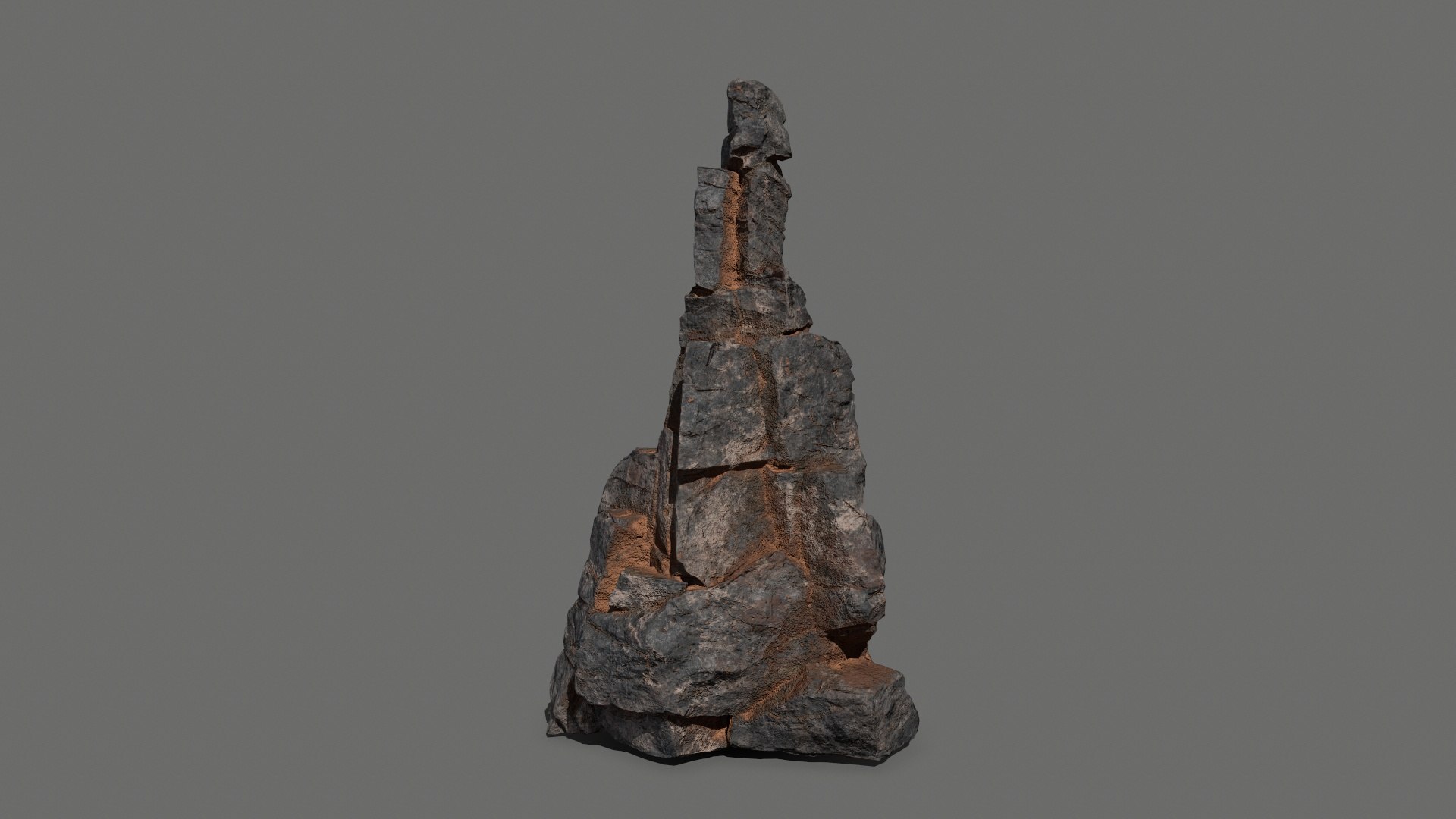 3D cliff rocks - TurboSquid 2138813