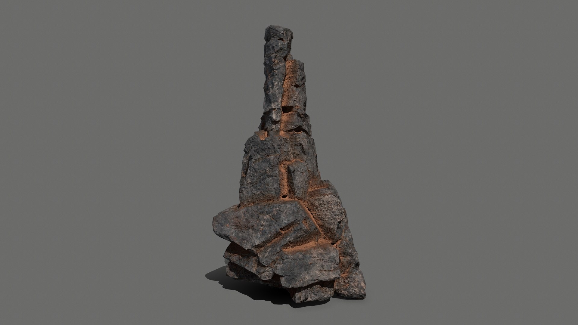 3D cliff rocks - TurboSquid 2138813