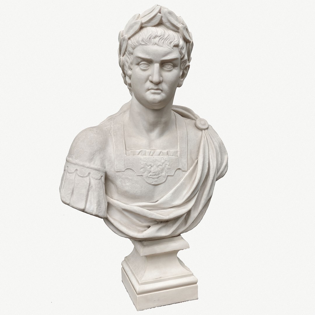 3D model Scaned hi-poly model sculpture of emperor Nero - TurboSquid ...