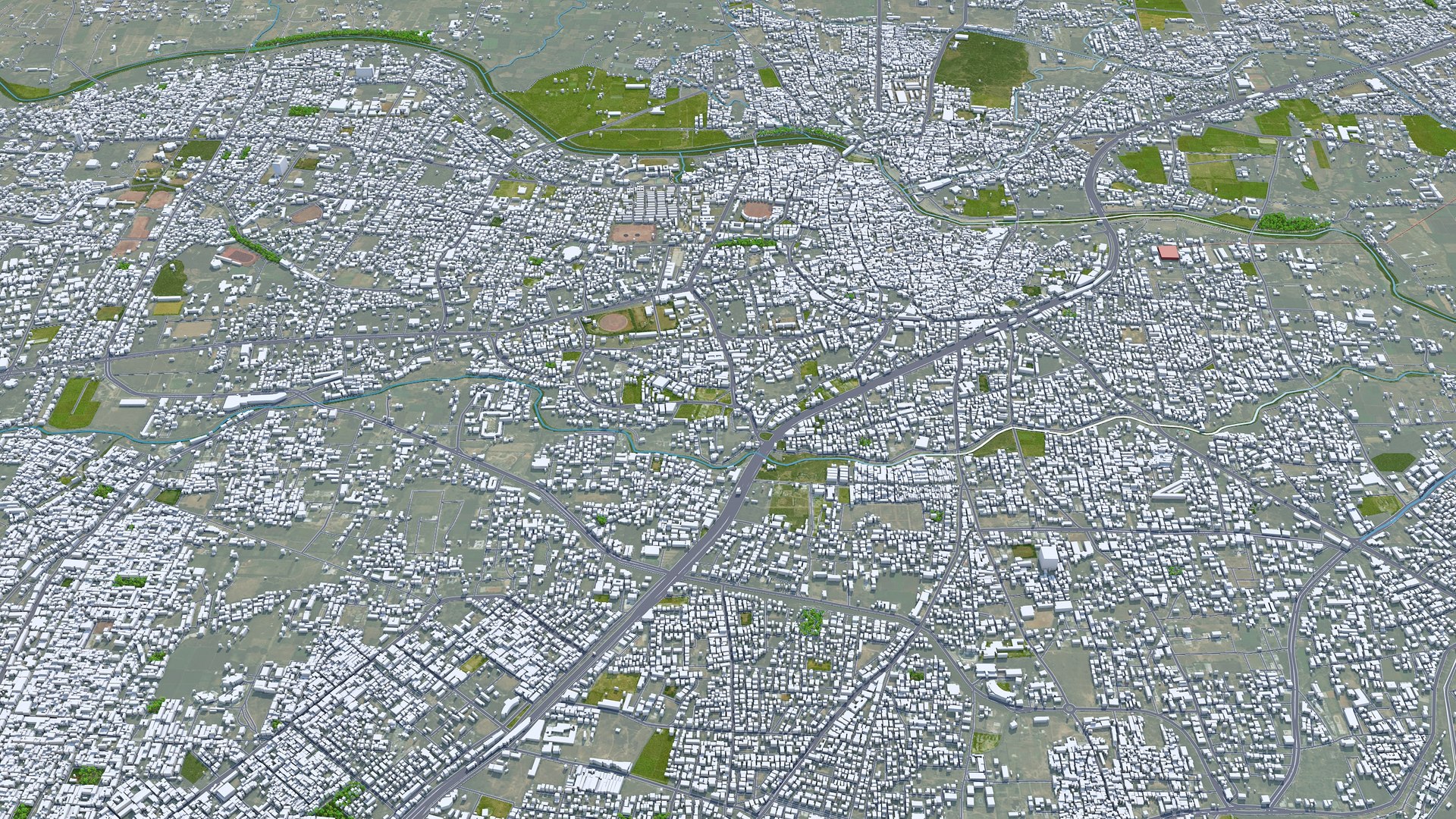 3D Nashik Maharashtra India Model - TurboSquid 2114078