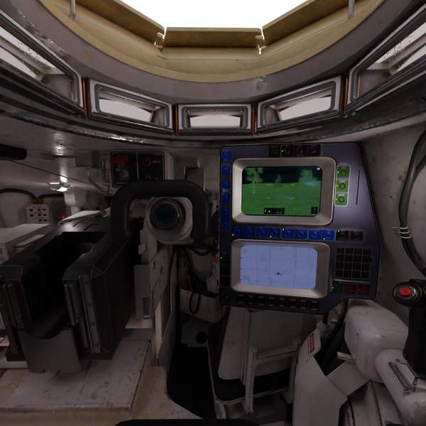 modelo 3d M1A2 Abrams con interior - TurboSquid 1469873