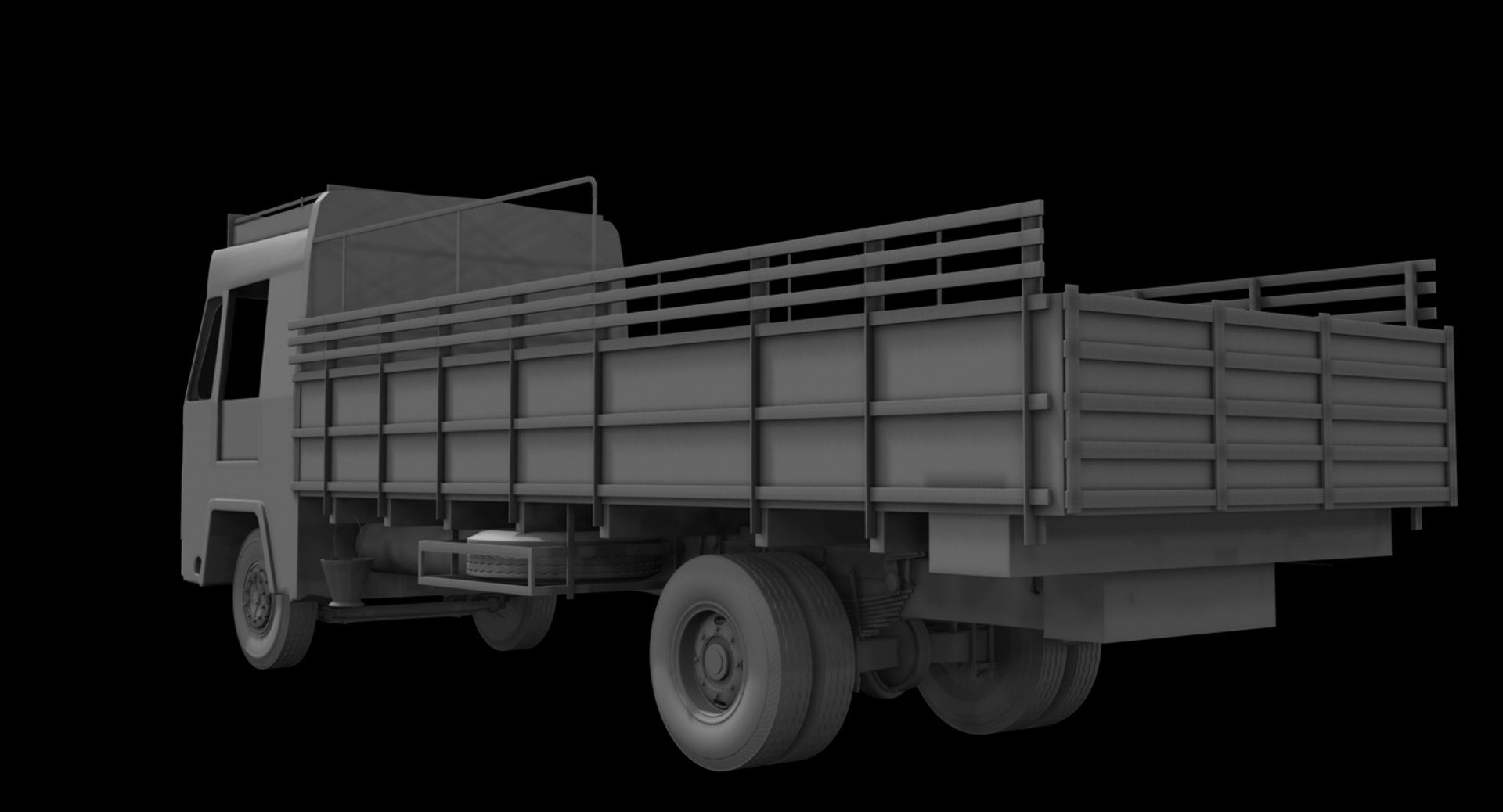 3D Lorry India Model - TurboSquid 1541340