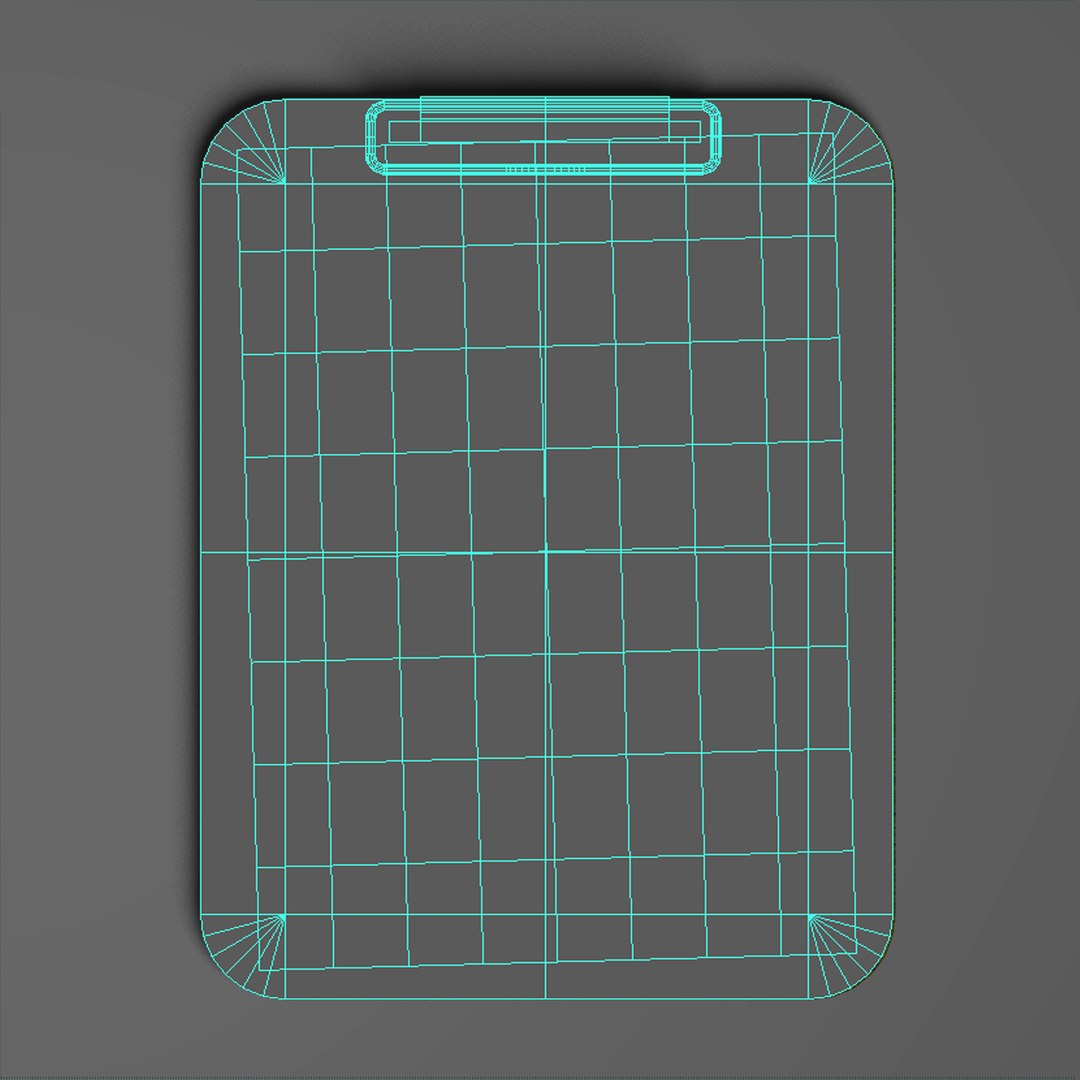 Clipboard Board 3d Model