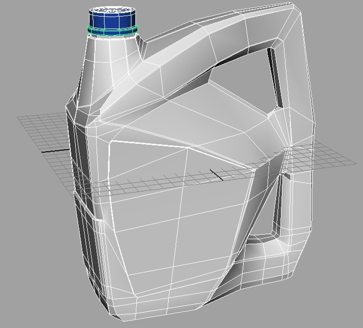 3d plastic pp pe model